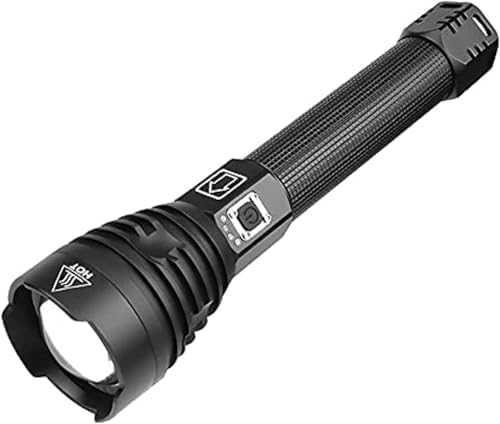 PROTON Super Bright Rechargeable LED Flashlights, 90000 Lumens XHP70.2 ...