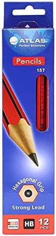 Atlas Hb Pencils With Erasier - 12 Pieces price in UAE | Amazon UAE ...