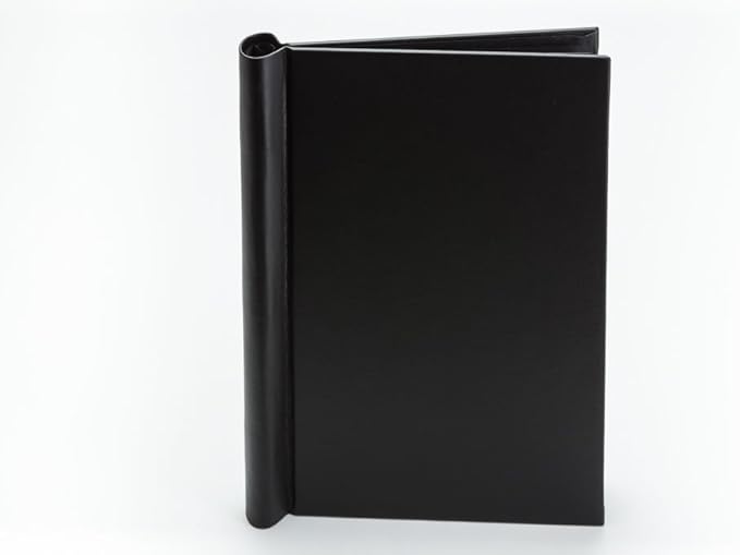Black Soft Leather Effect Springback Binder A4 Portrait 1 - 250 pages ...