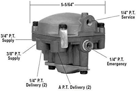 Amazon | Bendix RE-6緊急リレーバルブ281865新 | エンジンバルブ | 車＆バイク
