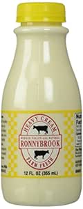 Ronnybrook Farm Dairy, Cream Heavy Whipping, 12 Ounce: Amazon.com ...