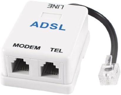 سعر ZHuidjo RJ11 6P2C Male to 2 Female Socket Phone Line Modem ADSL ...