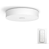 Philips InStyle LED Deckenleuchte Nonagon, weiß/Holz: Amazon.de ...