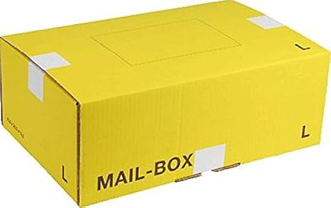 smartboxpro Paket-Versandkarton MAIL BOX, Größe: L, gelb: Amazon.de ...