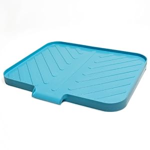 Worktop Drainer Tray - Aqua: Amazon.co.uk: Kitchen & Home