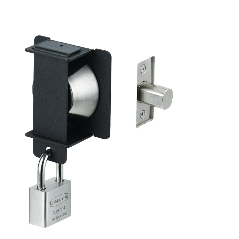 MOSECYOU Deadbolt Security Guard, Deadbolt Lockout Device, Temporary ...