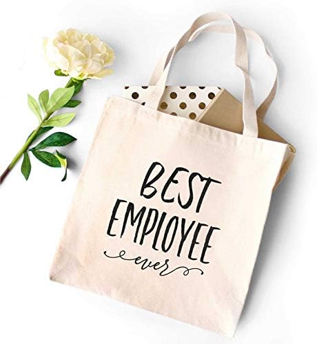 Best Employee Ever Tote Bag Gift for Her Employee of The Month Gift ...