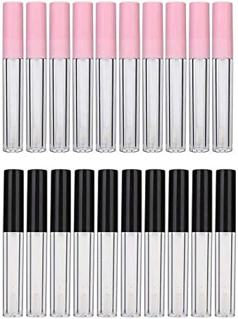Honsto 20 Pack 10ml Empty Lip Gloss Tubes Containers Bottles Mini ...