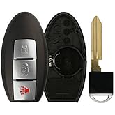 Amazon.com: KeylessOption Replacement Keyless Entry Remote Car Key Fob ...