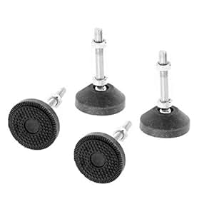 Xnrtop Adjustable Threaded Pole Leveling Foot Furniture Glide M8x50mm ...