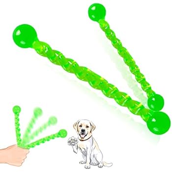 Pet Supplies : Dog Toys Fetch Sticks Chew Durable Rubber Dog ...