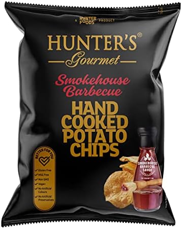 Hunter's Gourmet Hand Cooked Smokehouse Barbecue Potato Chips 125 g ...