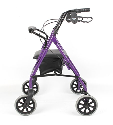 Days Lightweight Folding Rollator Walker – Mobility Aids, Adjustable ...