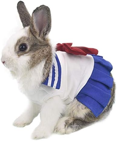 QBLEEV Cute Bunny Rabbit Dress Clothes，Creative Small Animals School ...