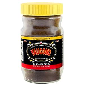 Amazon.com : Cafe Yaucono Instant Coffee 3.6 Ounce : Ground Coffee ...
