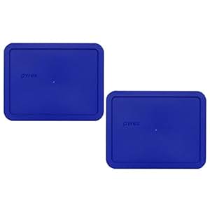 Amazon.com: Pyrex 7211-PC 6 Cup Cobalt Blue Rectangle Food Storage Lid ...