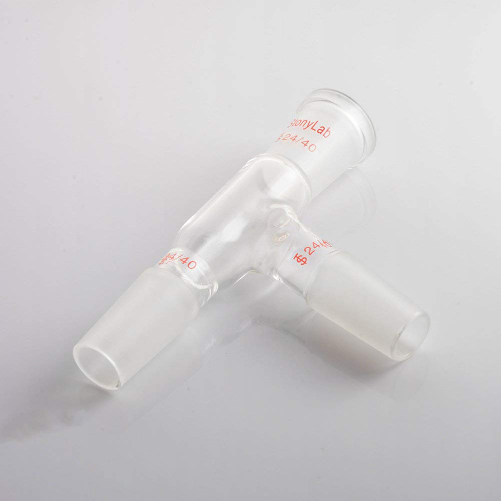 StonyLab 3 Way Distilling Adapter with 24/40 Joints for Distillation ...