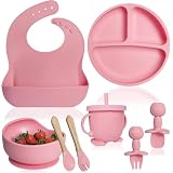 Baby Feeding Set,Baby Led Weaning Supplies,With Large Crumb Pouch ...