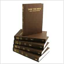 THRU THE BIBLE (5 Volumes; 5 Volume set): J. Vernon McGee: Amazon.com ...