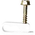 Amazon.com: Skywalker Dual Cable Flexible Screw Clips (Pack of 100 ...