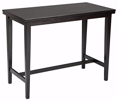 Ashley Furniture Signature Design - Kimonte Dining Room Table - Counter Height - Rectangular ...