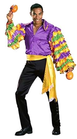 Amazon.com: Tabi's Characters Rhumba Man Mardi Gras Costume (Small ...