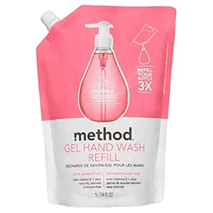Amazon.com : Method Hand Wash Refill, Pink Grapefruit, 34 Fl. Oz (Pack ...
