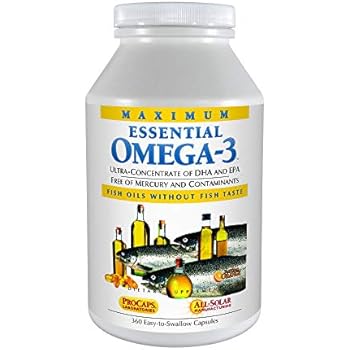 Amazon.com: Andrew Lessman Maximum Essential Omega-3 - Mint Flavored ...