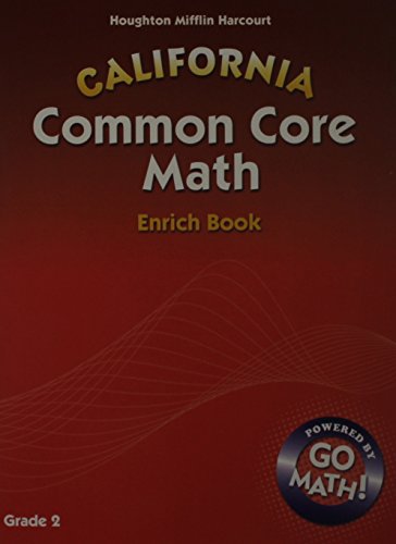 Go Math!: Student Enrichment Workbook Grade 2: HOUGHTON MIFFLIN HARCOURT: 9780547909769: Amazon ...