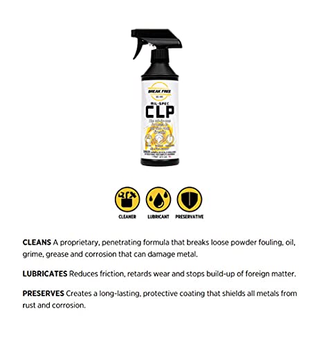 Break Free CLP Cleaner Lubricant and Preservative Gun Cleaner, Spray ...