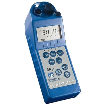 Myron L 6PIIFCE-BD Meter with Conductivity, Resistivity, TDS, pH, ORP ...