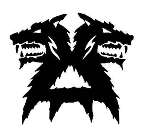 Warhammer 40k Wolf Head Khorne Symbol, Warhammer Khorne Vinyl Decal ...