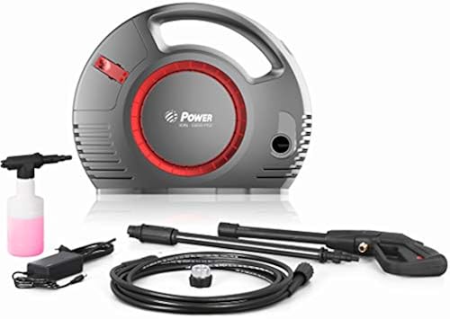 Power Pressure Washer 1300 PSI 1.2 GPM Cordless Lithium Battery 36V ...