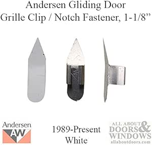 Andersen Window - Grille Clip/Notch Fastener (1989-Present) - White ...