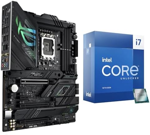 Micro Center Core i7-13700K Desktop Processor 16 (8P+8E) Cores up to 5.4 GHz Unlocked with ROG ...