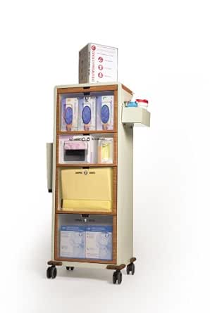 Amazon.com: Medline NONISOORGCART PPE Companion Isolation Organizer ...