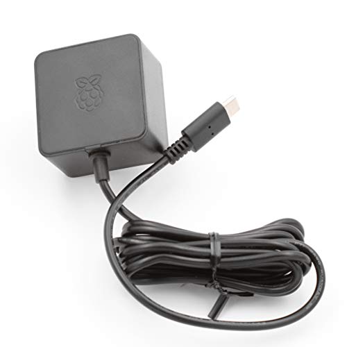 Raspberry Pi 15W USB-C Power Supply US - Black | Pricepulse