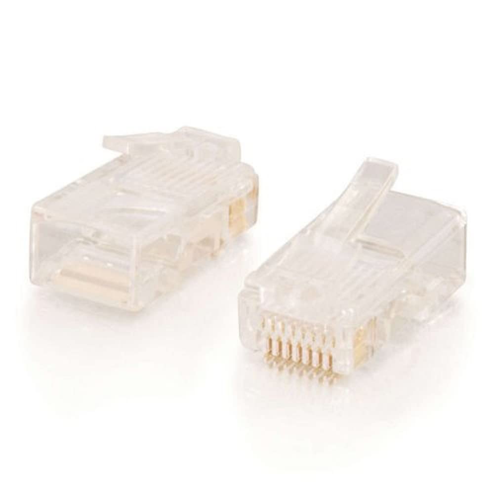 C2G Legrand RJ45 Modular Load Bar Connectors, RJ45 Cat5e Modular Plug ...