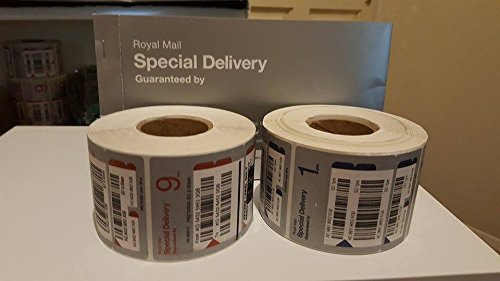Royal Mail Special Delivery X500 Bar Code Track Number Label Roll ...