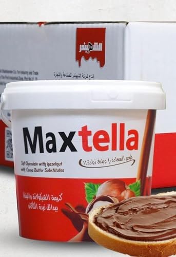 Max Tella Hazelnut Spread Chocolate - 400 gm price in Egypt | Amazon ...