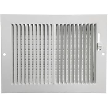 Hart & Cooley 682 10x6 W HVAC Register, 10" W x 06" H, Two-Way Steel ...