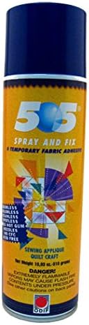505 Spray & Fix Temporary Fabric Adhesive 352.6 gm: Amazon.ca: Home ...