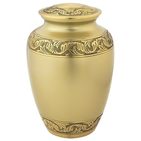 Amazon.com: Silverlight Urns, Classic Laurel Gold Urn Extra Large ...