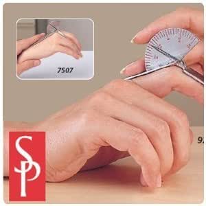 Stainless-Steel Finger Goniometers. Short Finger Goniometer Clearly ...