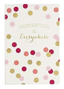Amazon.com : Eccolo World Traveler Style Journal, 6 x 8", White - Inspiration (D436G) : Office ...