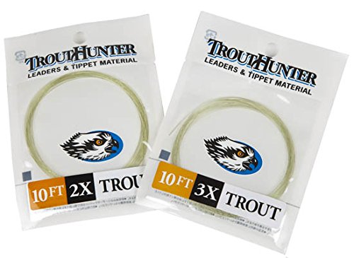 Trouthunter Trout Leaders, 10 ft, 3 Pack - MasterBasser