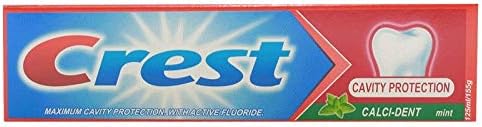 Crest Cavity Protection Calc-Dent Mint Toothpaste 125ml price in UAE | Amazon UAE | kanbkam