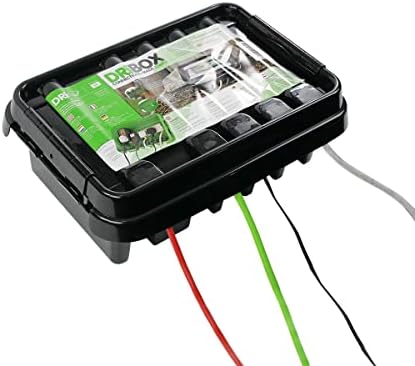 Dri-Box DB-285-UK-B FL-1859-285 IP55 Weatherproof Box, Black price in ...
