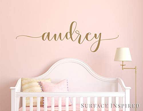 Amazon.com: Name Wall Sticker Wall Decal Personalized Removable Wall ...