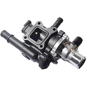 Amazon.com: ACDelco 15-81766 GM Original Equipment Engine Coolant Thermostat and Housing ...